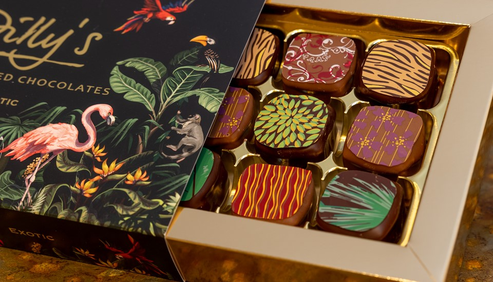 Exotic Range – Dilly's Chocolates